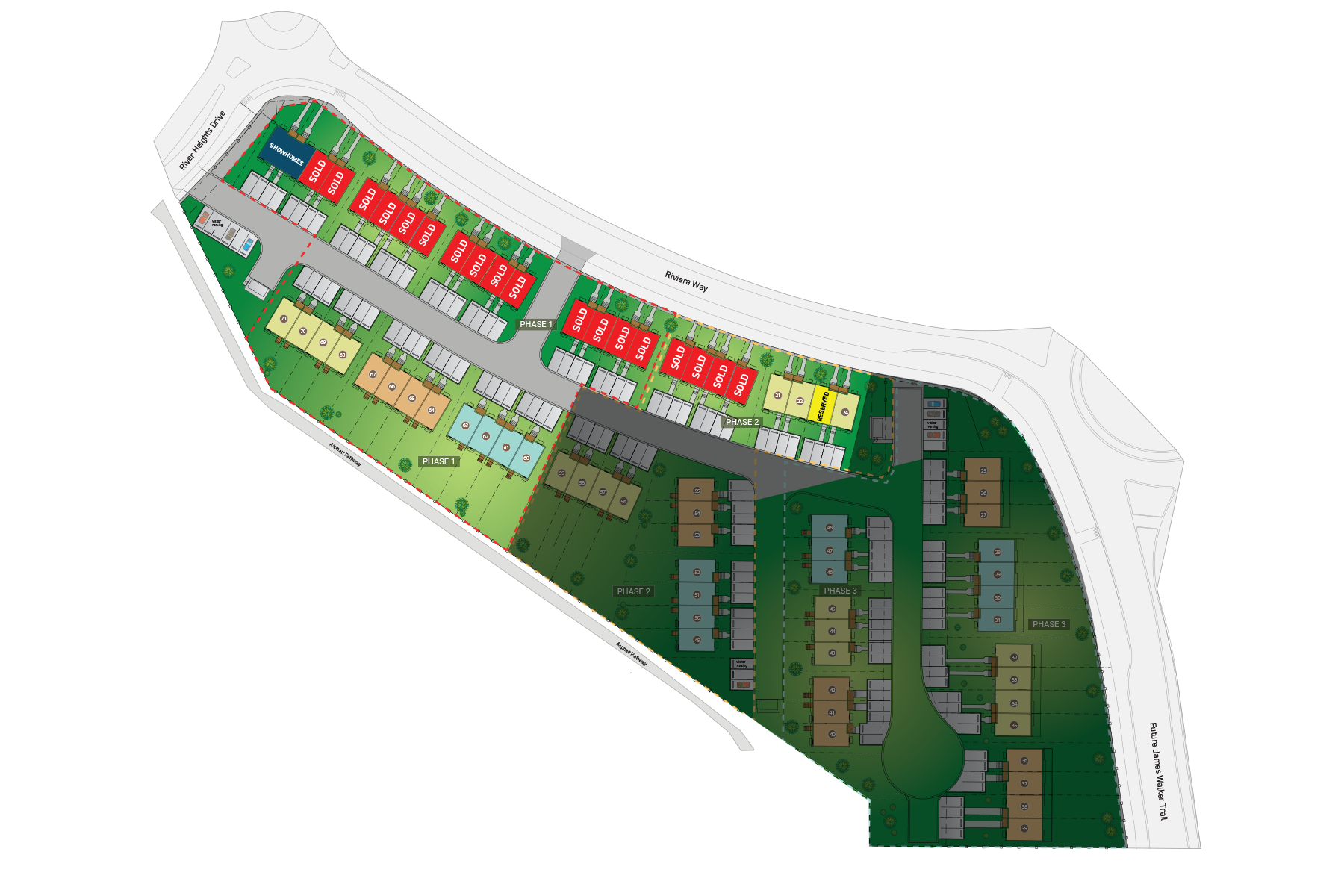 Community Map - Freestone Townhomes