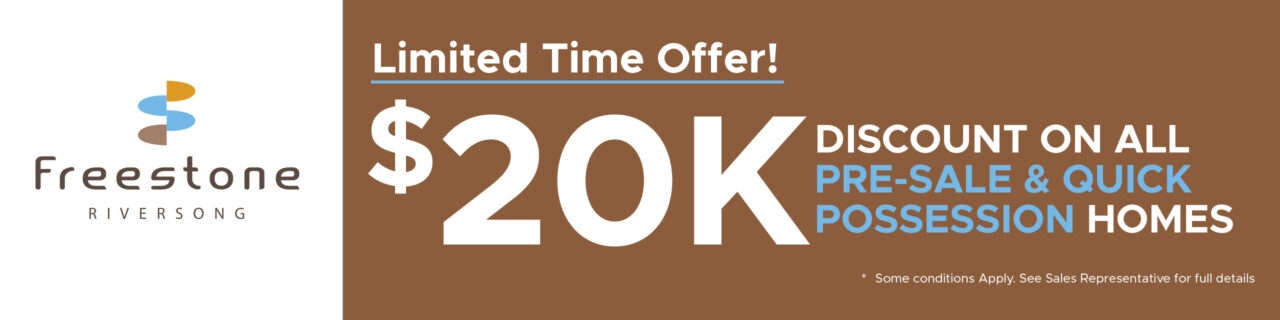 Freestone Townhomes Cochrane - New Townhomes in Riversong