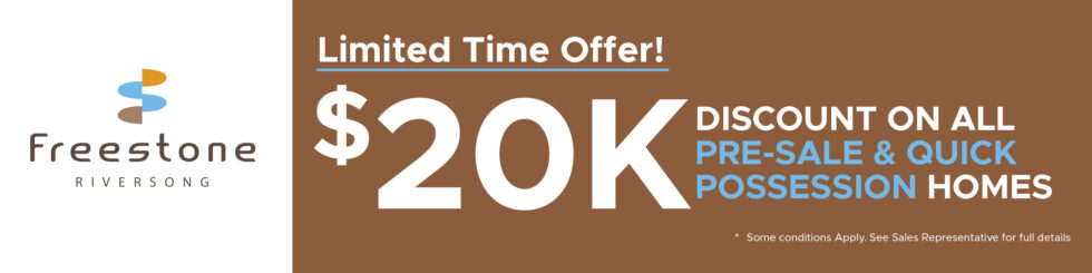 Freestone Townhomes Cochrane - New Townhomes in Riversong